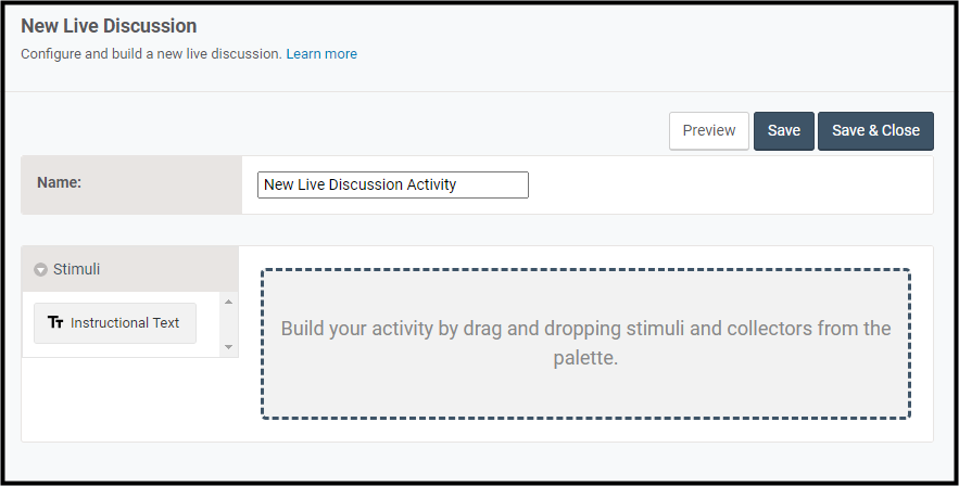 Creating a Live Discussion Activity – Plus Digital Diaries