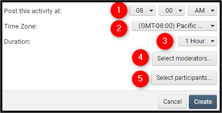Creating a Live Discussion Activity – Plus Digital Diaries